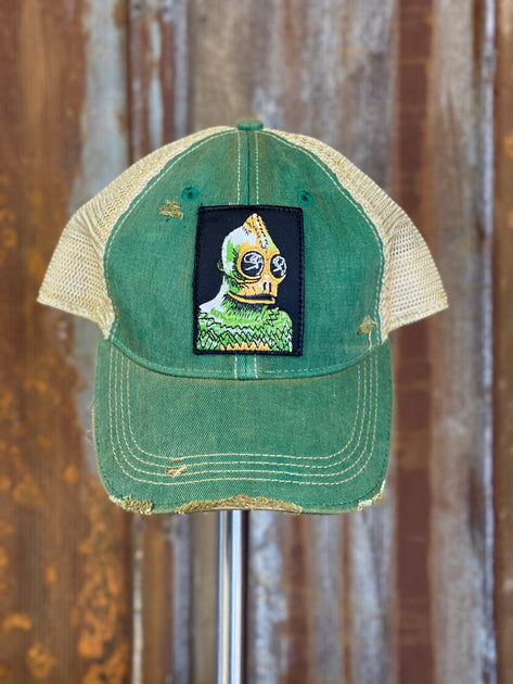 Sleestack Monster Hat - Distressed Kelly Green | Angry Minnow Vintage ...